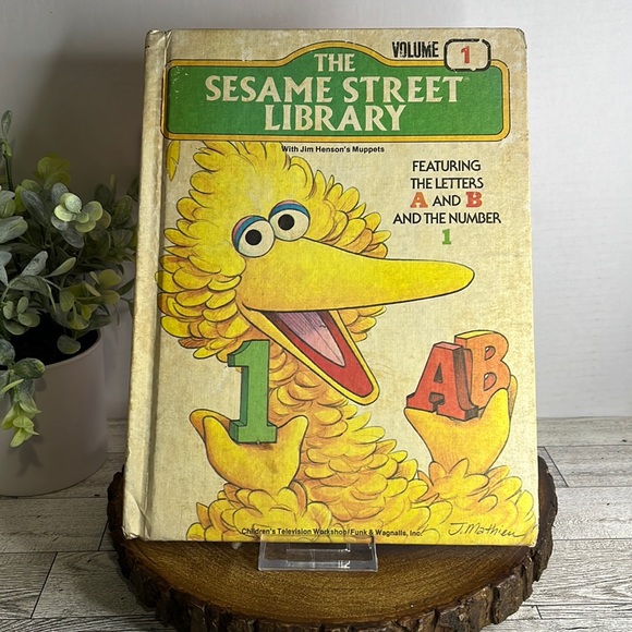 Sesame Street | Toys | Sesame Street Lot Of 2 Books Jim Hensons Muppets ...
